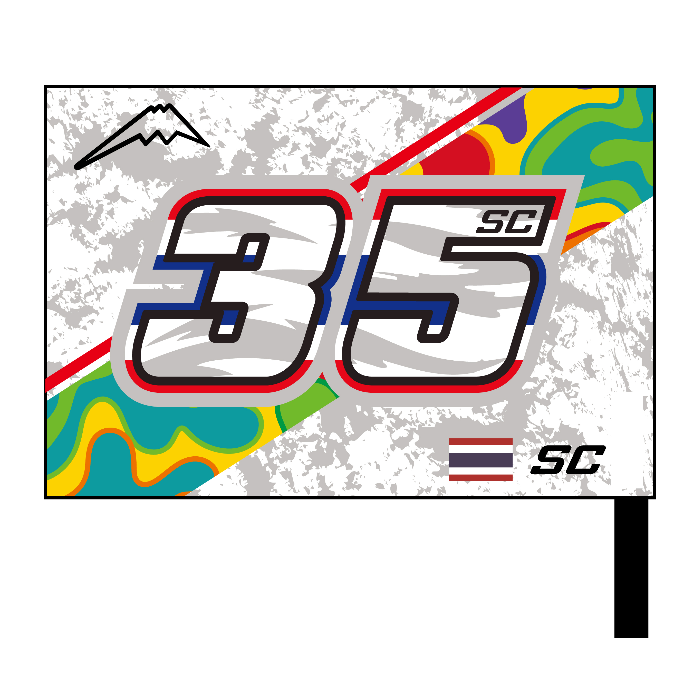 K-4673SC 35 フラッグ クシタニ｜KUSHITANI JAPAN